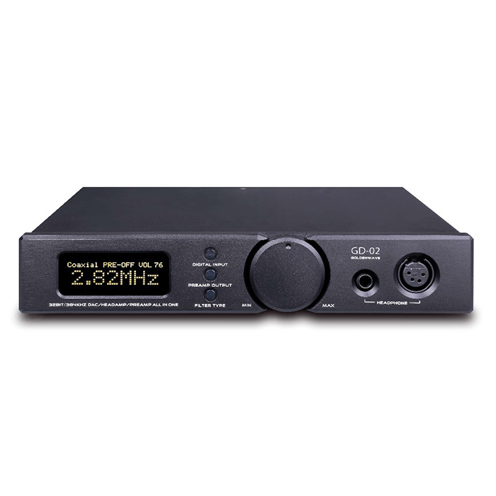 GoldenWave GD02 GD-02 DAC Balanced Headphone Amplifier
