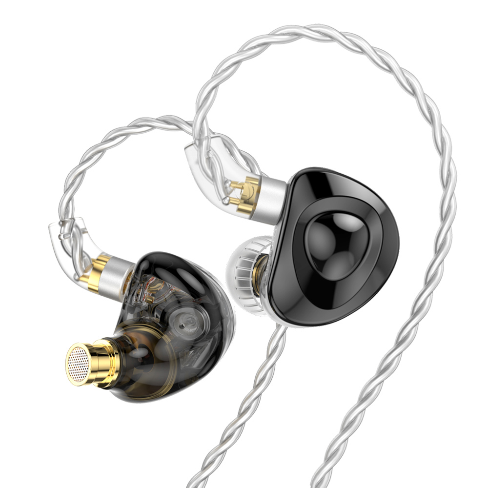 TRN MT4 Dual Dynamic Earphone Double the Impact In-Ear Monitor